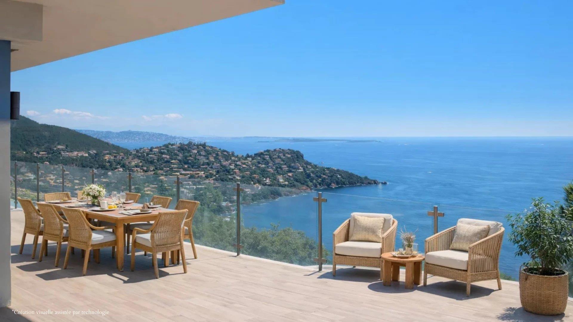 Villa, Magnifique Vue Mer