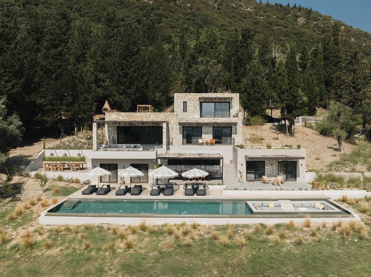 Luxurious newly built villa 233 sq.m. Nydri Lefkada