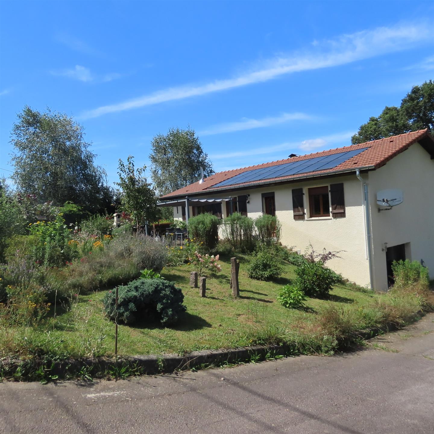 Desirable south facing house in Mandray in heart of parc naturell des ...