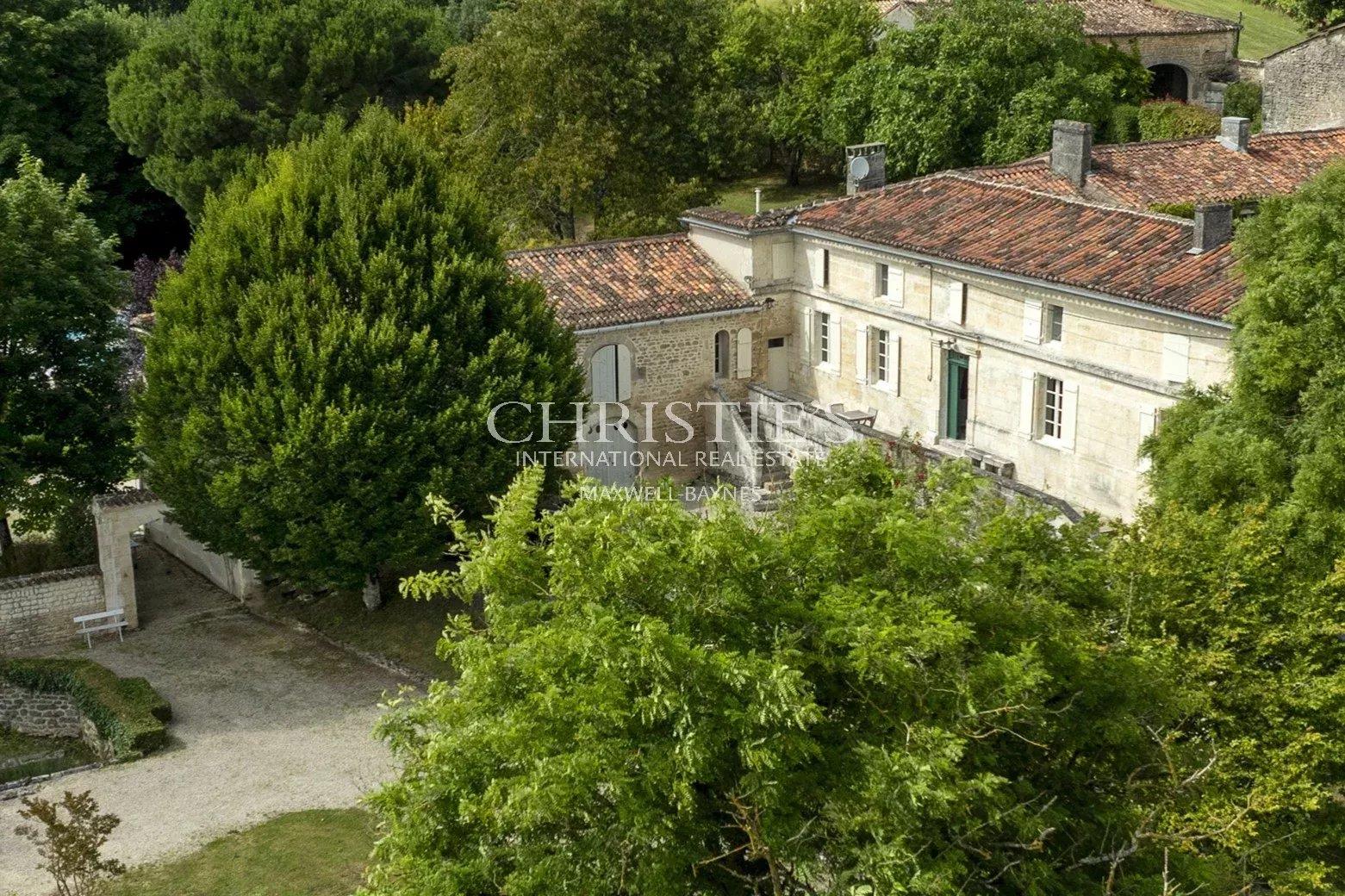 Exclusive sale: completely renovated former cognac estate near Angouleme.