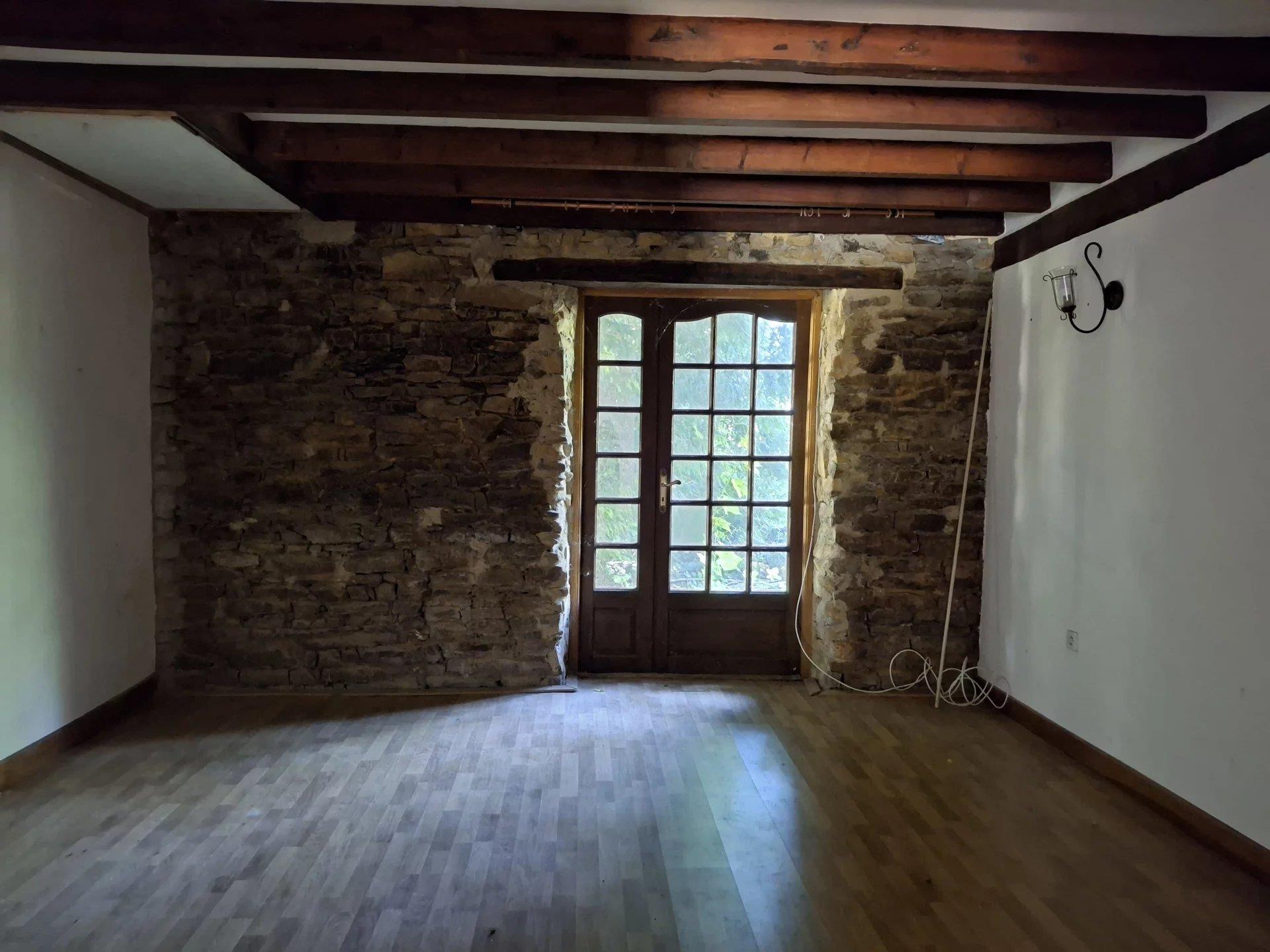 Substantial house with infinity pool and land to renovate